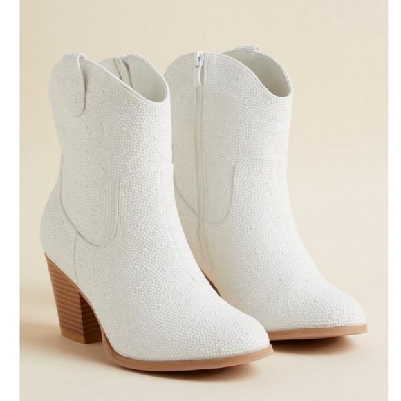 torrid | Shoes | Torrid Nwt Embellished Western Bootie Ww | Poshmark